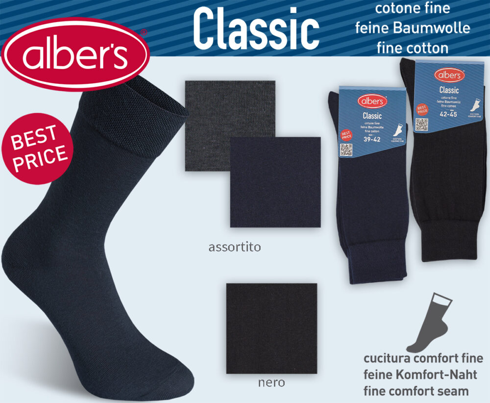MEN'S SOCKS CLASSIC - Alber's